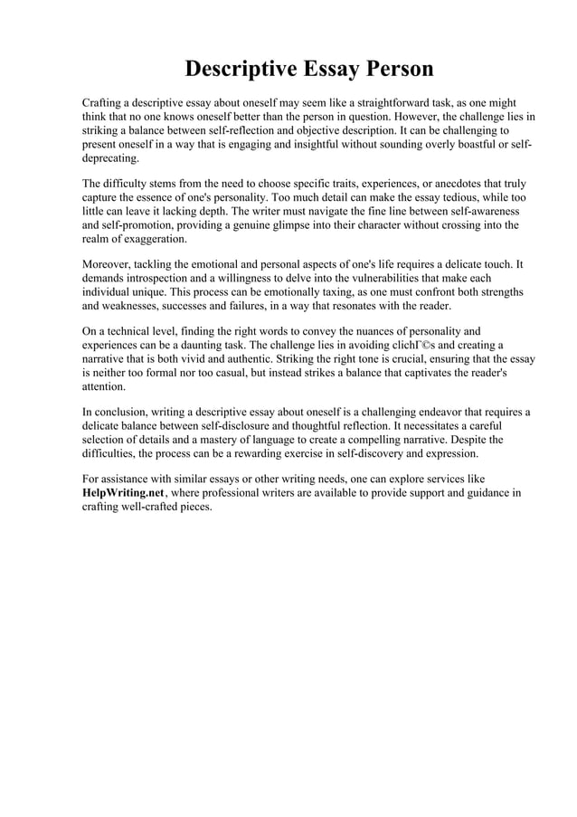 Descriptive Essay Person.pdf