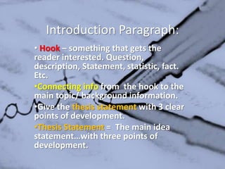 Descriptive essay powerpoint | PPTX