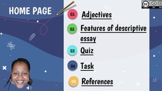 Descriptive essay presentation | PPT