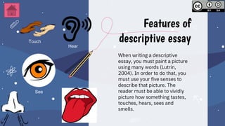 Descriptive essay presentation | PPT