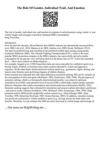 Descriptive Essay Spatial Order | PDF