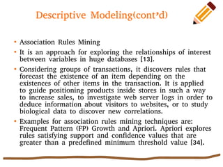 Descriptive m0deling | PPT