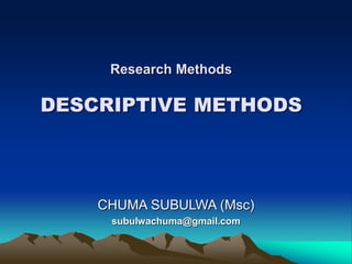 Descriptive Methods.pptx