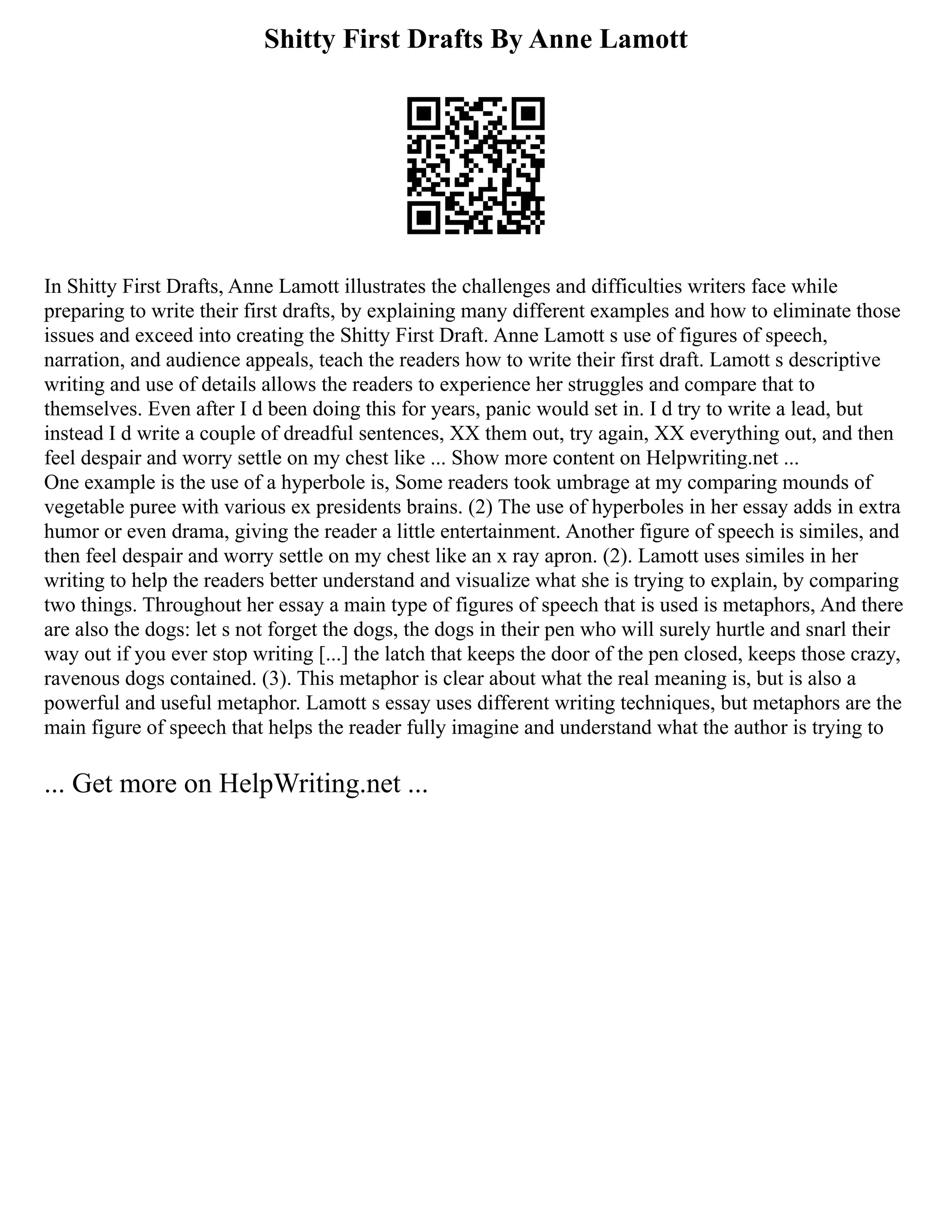 Descriptive Paragraph Writing Topics And Examples | PDF