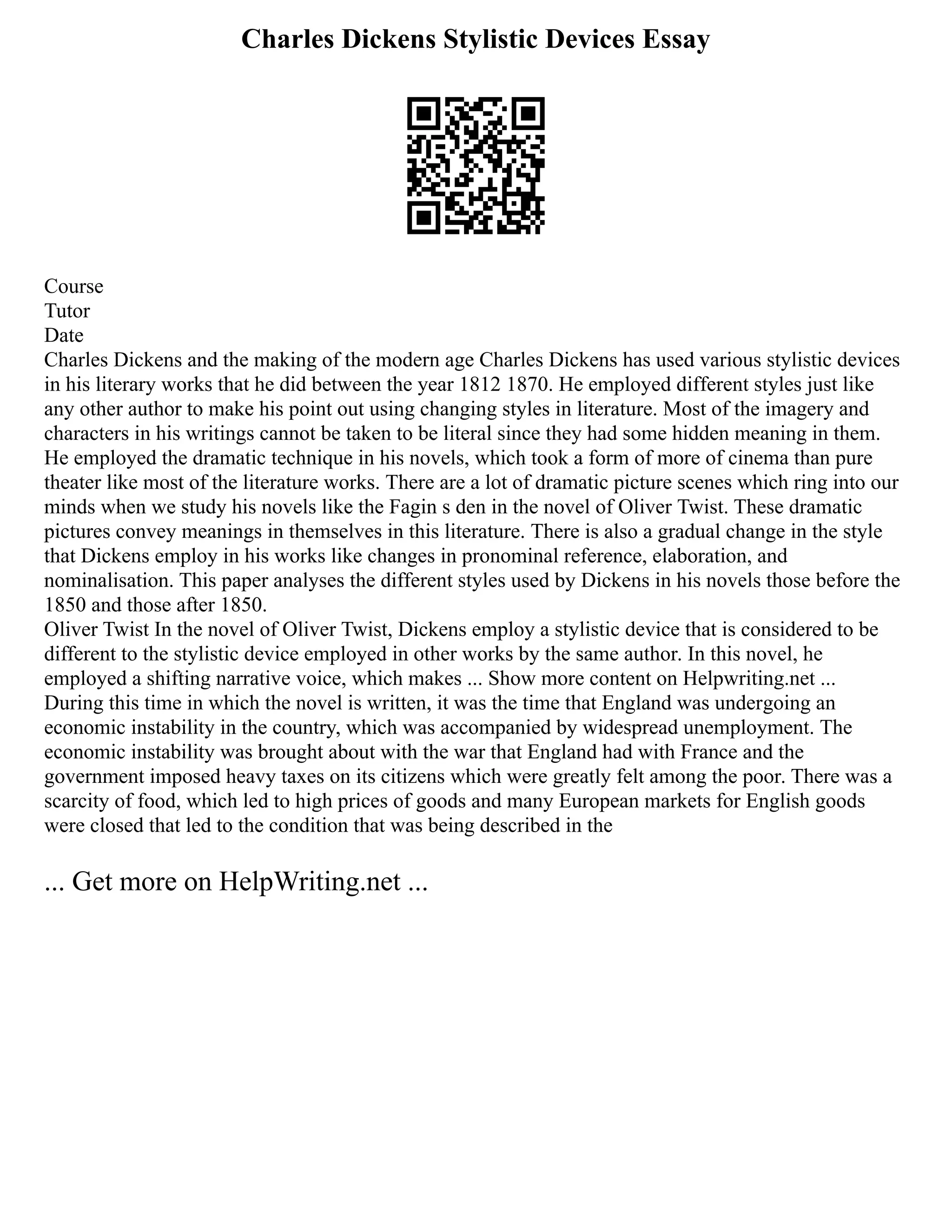 Descriptive Paragraph Writing Topics And Examples | PDF