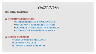 Descriptive Research | PPTX