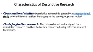 descriptivereseaech Group 4-1.ooooookpptx | PPTX | Education