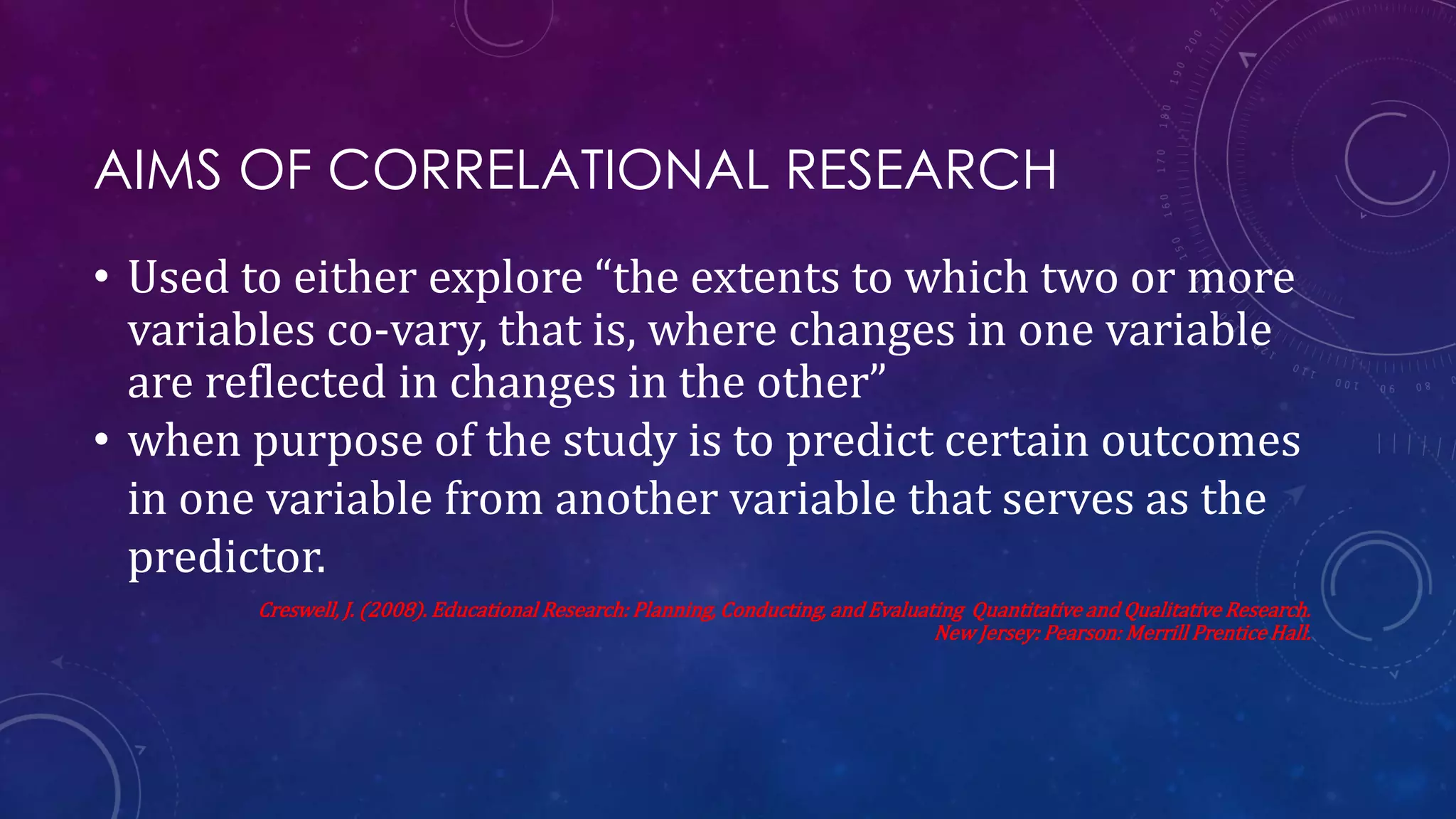 Descriptive research and Correlational Research | PPTX