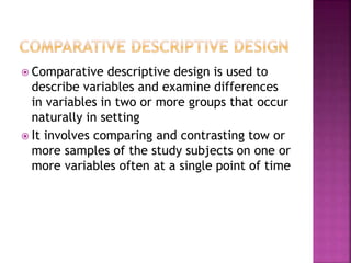 Descriptive research | PPTX
