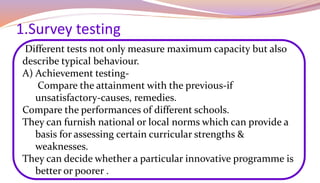 Descriptive research-Different types of survey by Dr. Neha Deo | PPT