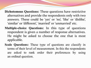 Descriptive research : Survey | PPTX