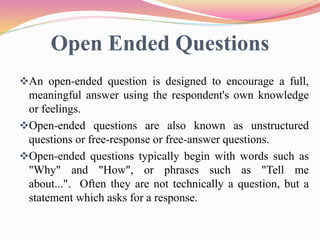 Descriptive research : Survey | PPTX