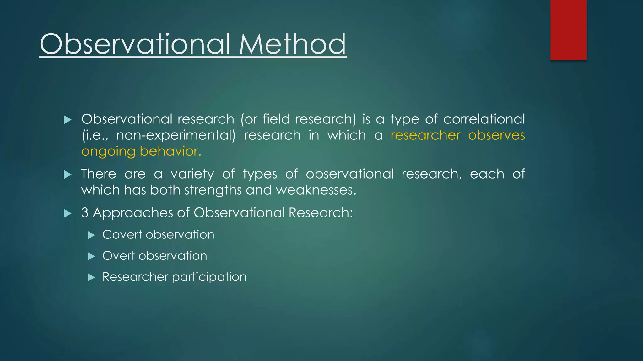 Descriptive research design | PPTX