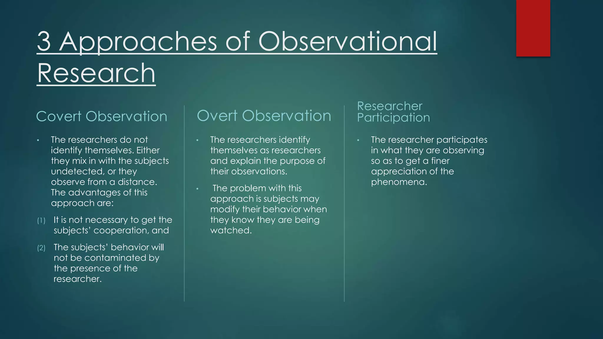 Descriptive research design | PPTX