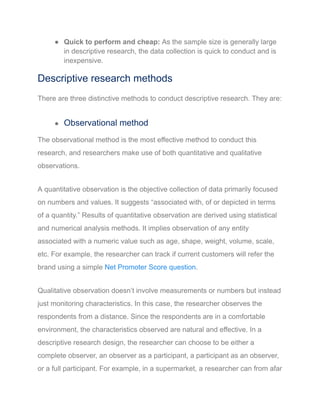 DEscriptive research questions for students writing papers | PDF | Science