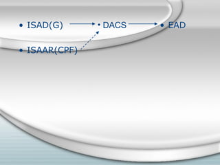 Descriptive Standards - International Context | PPT