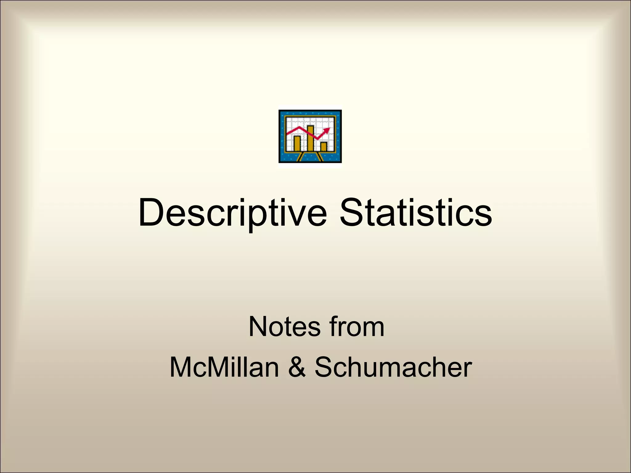 Descriptivestatistics | PPT