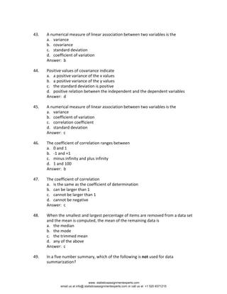 Descriptive Statistics | PDF