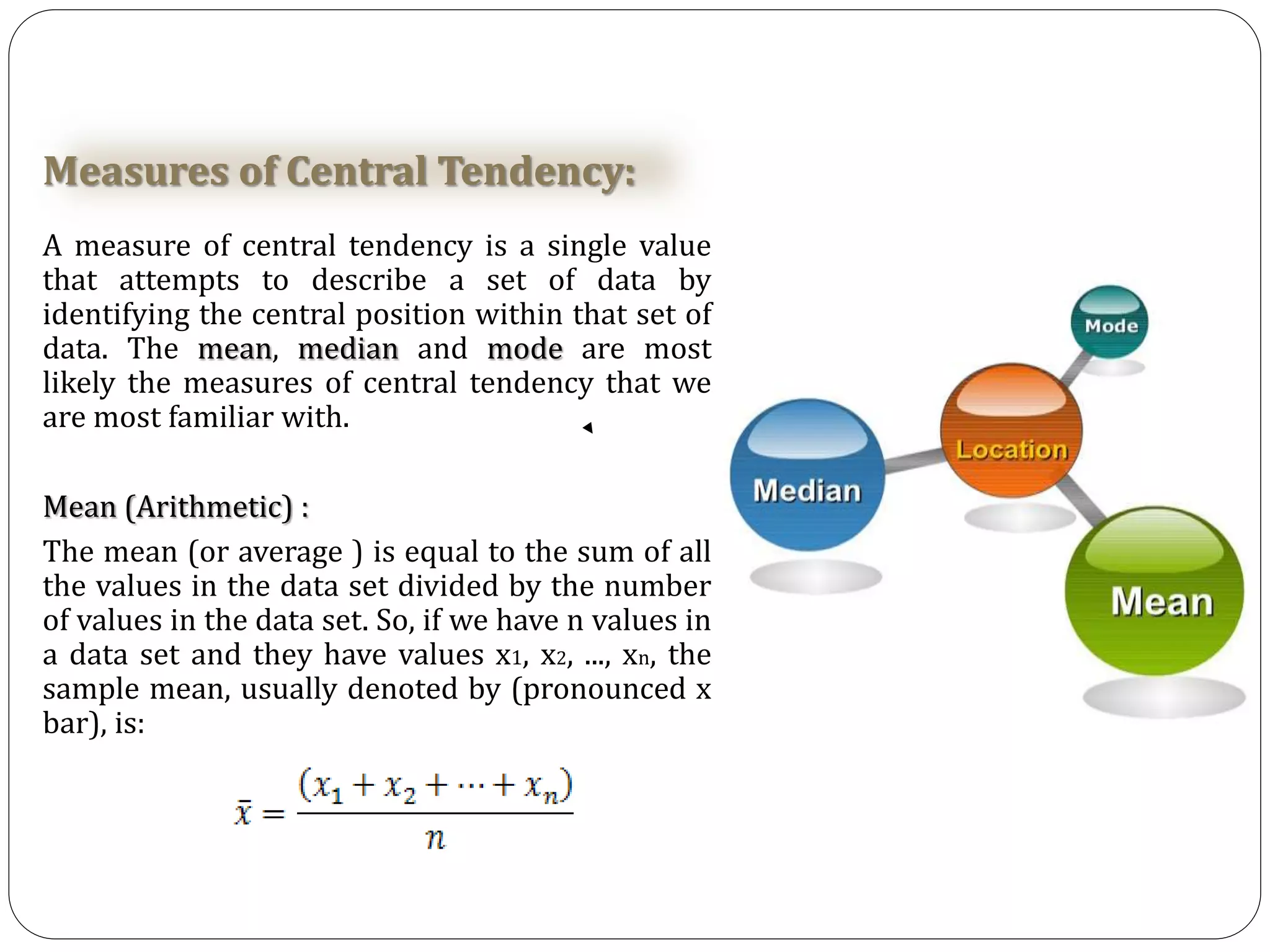 Basic Descriptive statistics | PPTX