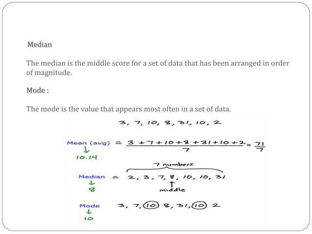 Basic Descriptive statistics | PPTX
