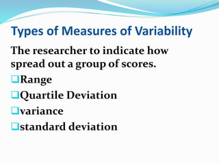 Descriptive statistics | PPTX