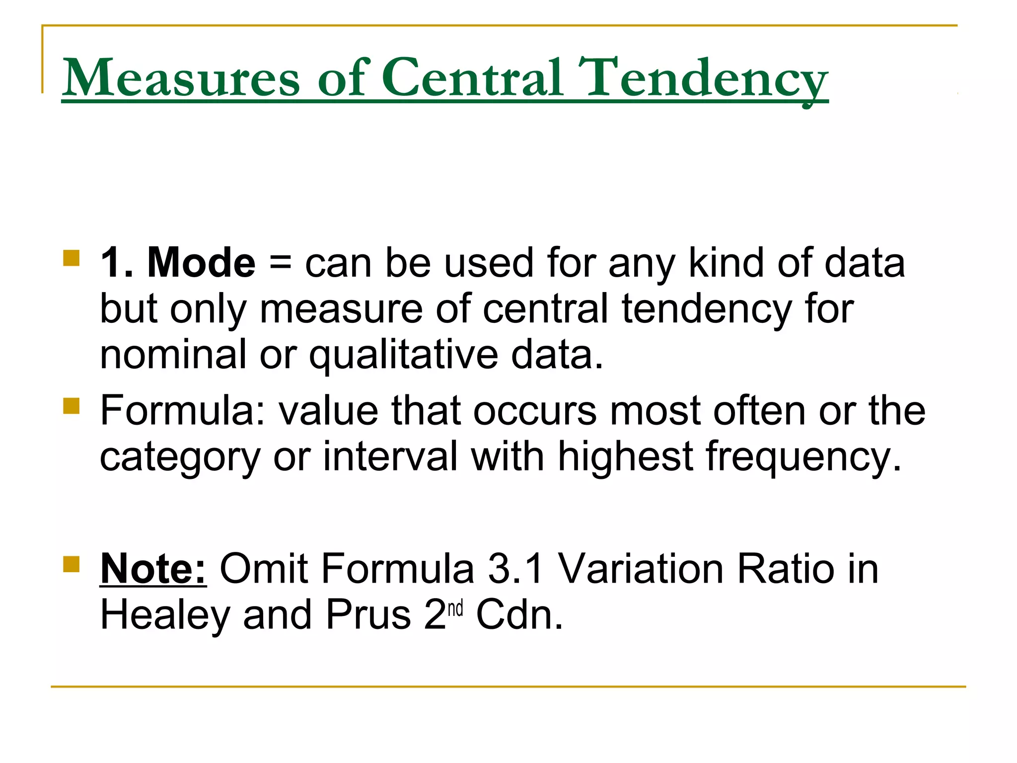 Descriptive statistics | PPT