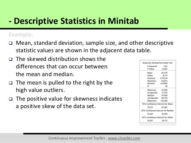 Descriptive Statistics descriptive-statistics