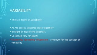 Descriptive statistics | PPTX