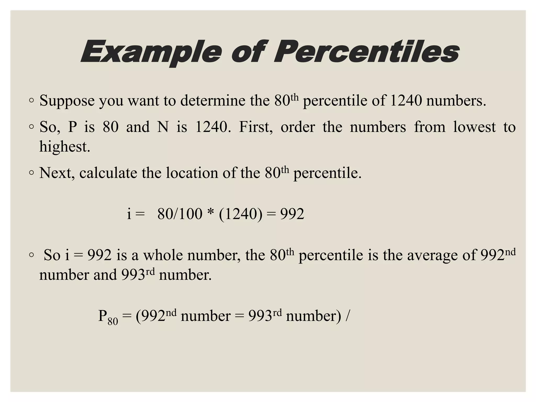 Measures of Central Tendency, Variability and Shapes | PPTX