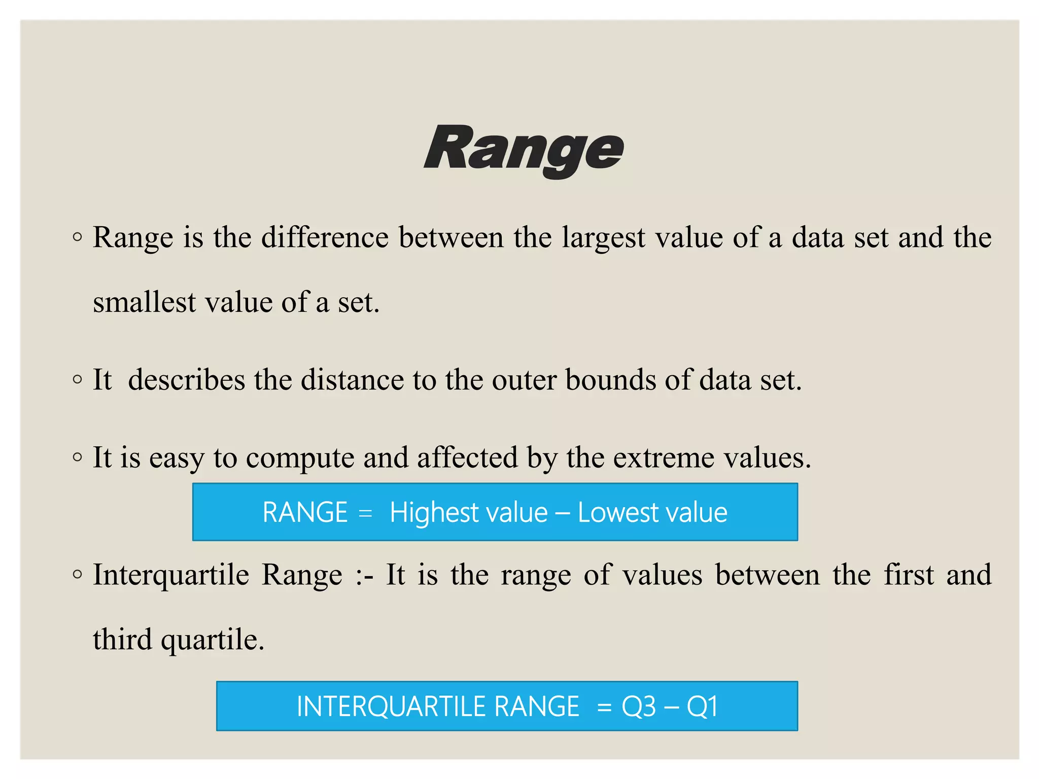 Measures of Central Tendency, Variability and Shapes | PPTX