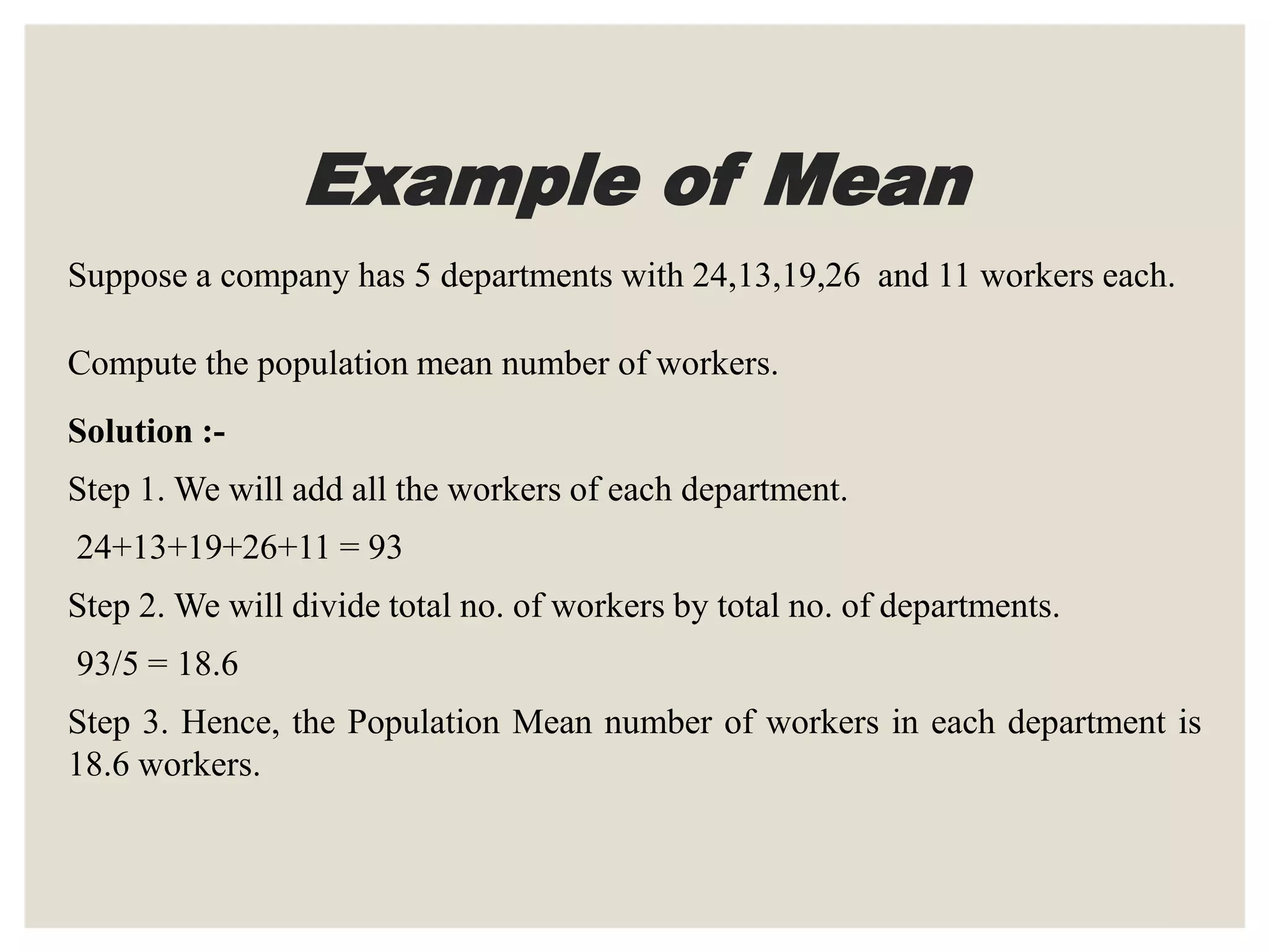 Measures of Central Tendency, Variability and Shapes | PPTX