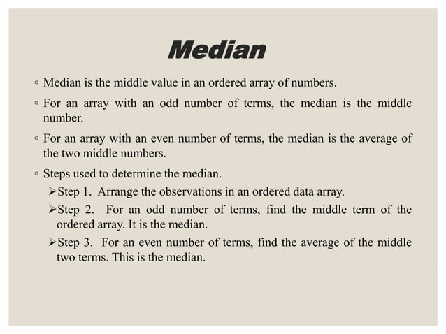 Measures of Central Tendency, Variability and Shapes | PPTX | Physics ...