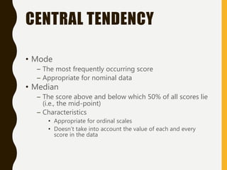 Descriptive statistics ppt | PPT