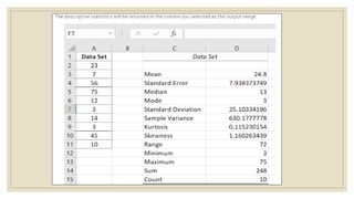 Descriptive Statistics & Testing of Hypothesis.pdf