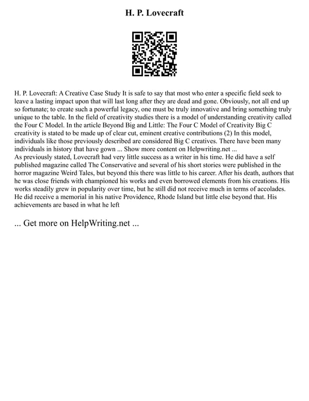 Descriptive Story. How To Write A Good, Descriptive | PDF