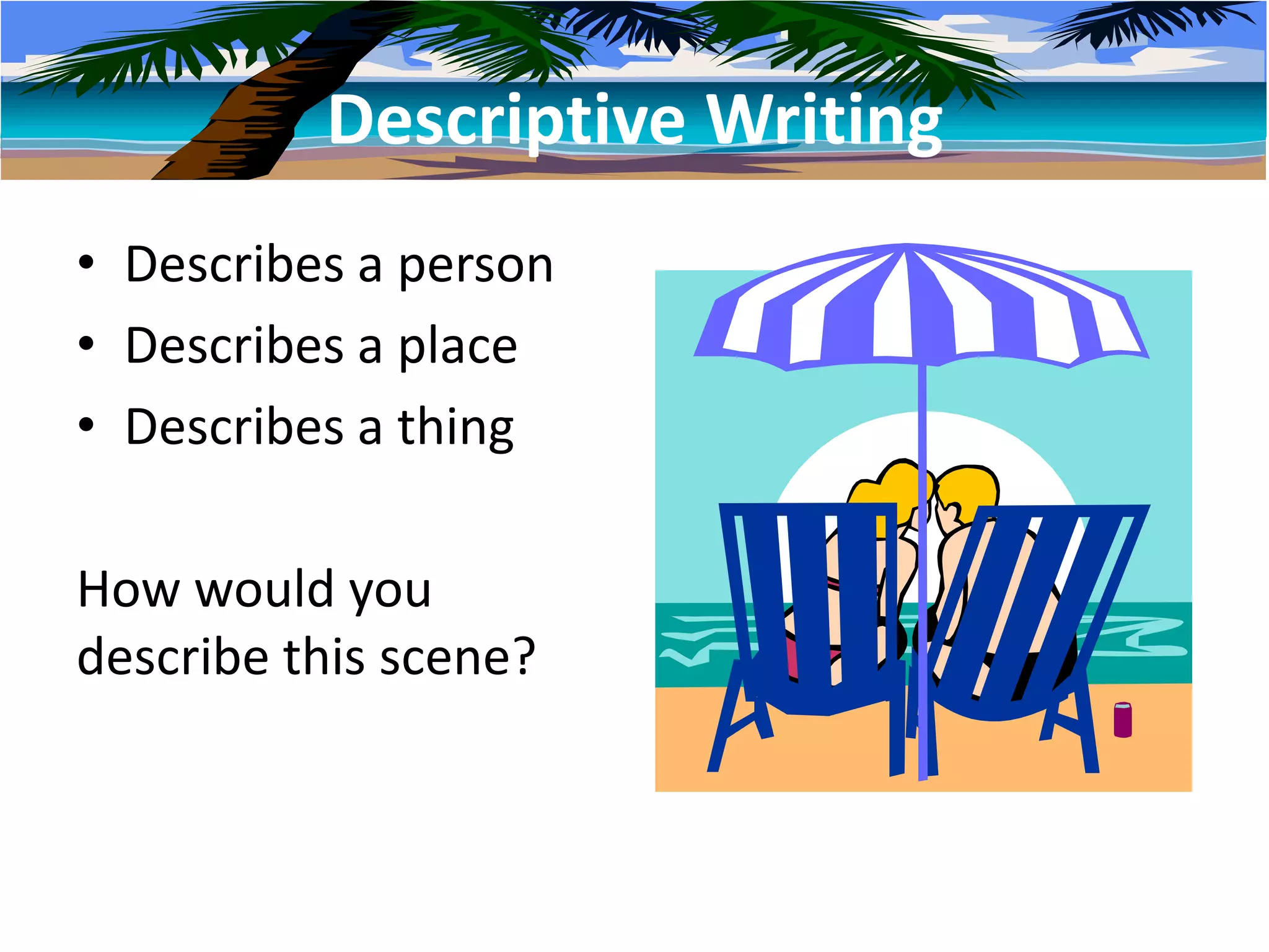 Descriptive structure | PPTX