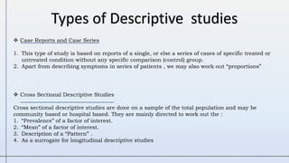Descriptive studies.hima ppt | PPT
