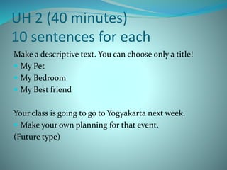 Descriptive text | PPT