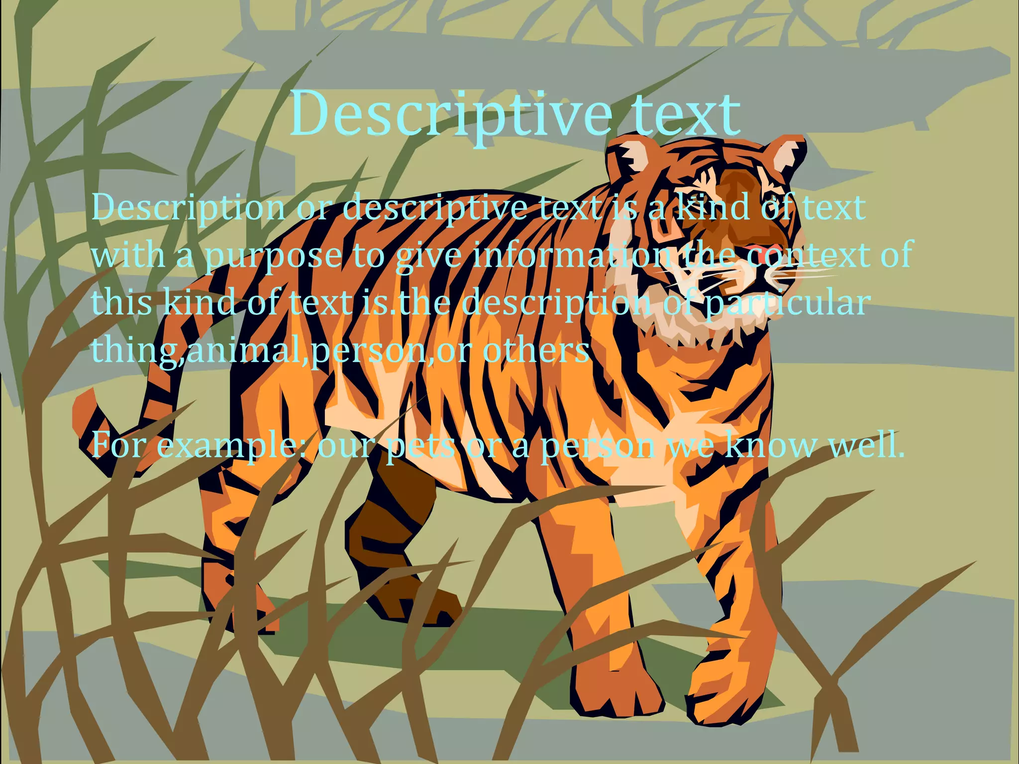 Descriptive text | PPT