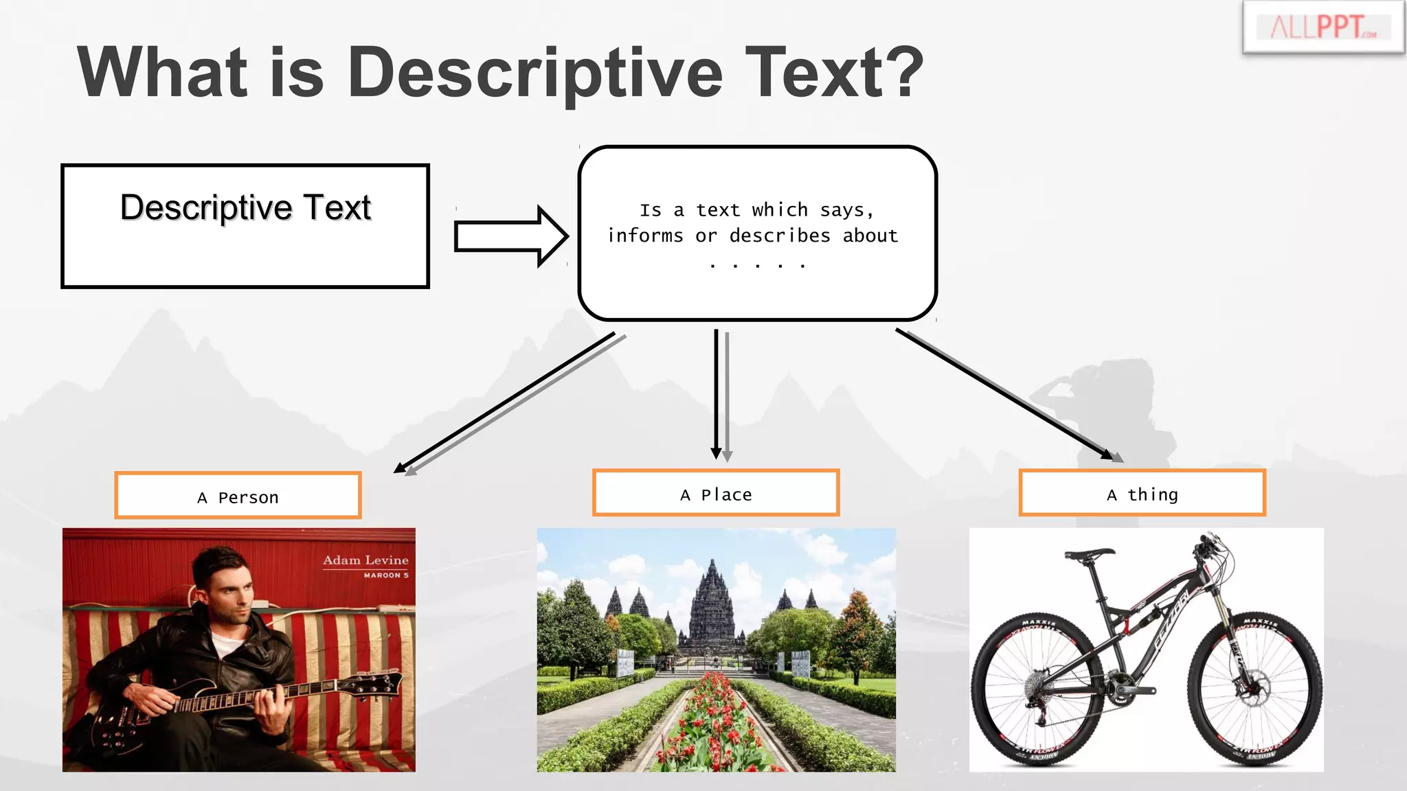 Descriptive text | PPT