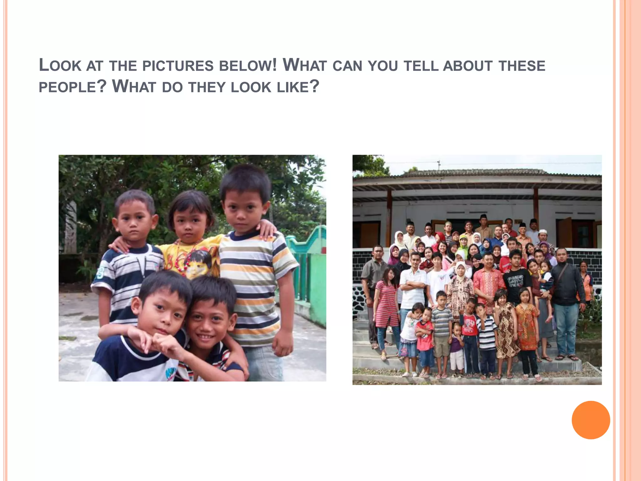 Descriptive text (describing people) | PPTX