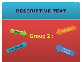 Descriptive text | PPTX