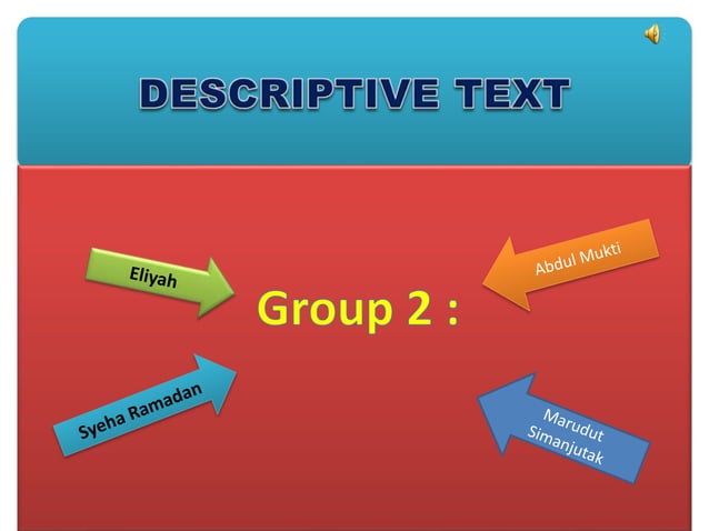 Descriptive text | PPTX