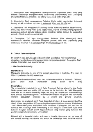 Descriptive text | DOCX