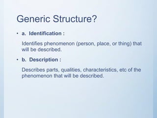 Descriptive text | PPT