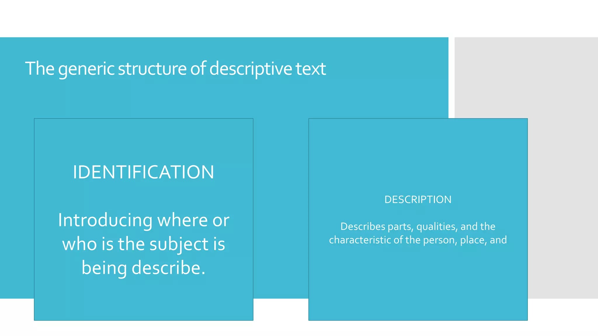 Descriptive text | PPTX