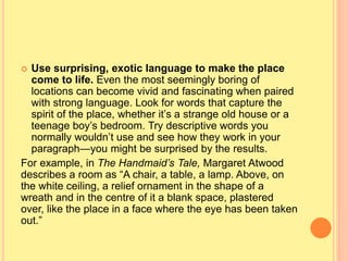 Descriptive text | PPTX | Interior Decorating | Home & Garden