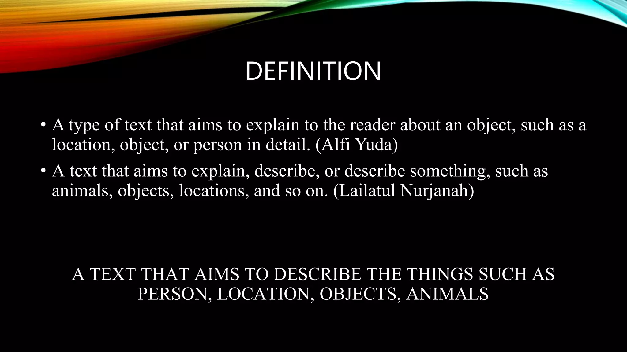 DESCRIPTIVE TEXT.pptx