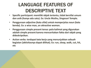 MATERI DESCRIPTIVE TEXT KELAS 10 BAB 1 .pptx