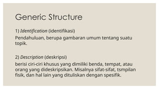 Descriptive Text - - English for Secondary Language.pptx